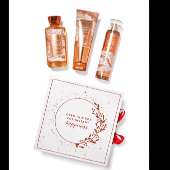 Bath & Body Works | Accessories | Bath And Body Works Vanilla Gift Set ...